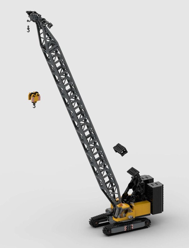 LEGO MOC CRAWLER CRANE by CheongBricks | Rebrickable - Build with LEGO