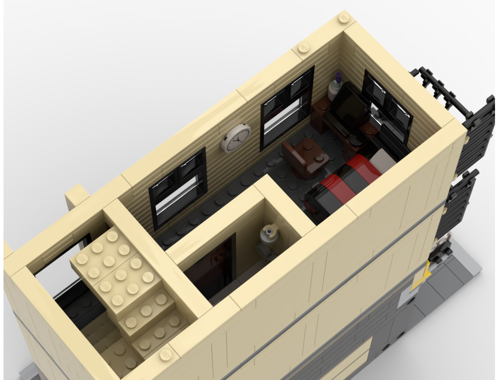 LEGO MOC Spider-Man Apt & Deli by Brick Artisan | Rebrickable - Build ...