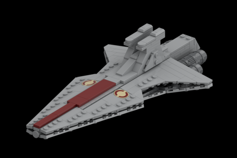 LEGO MOC Venator-class Attack Cruiser by R.E.K.T. | Rebrickable - Build ...