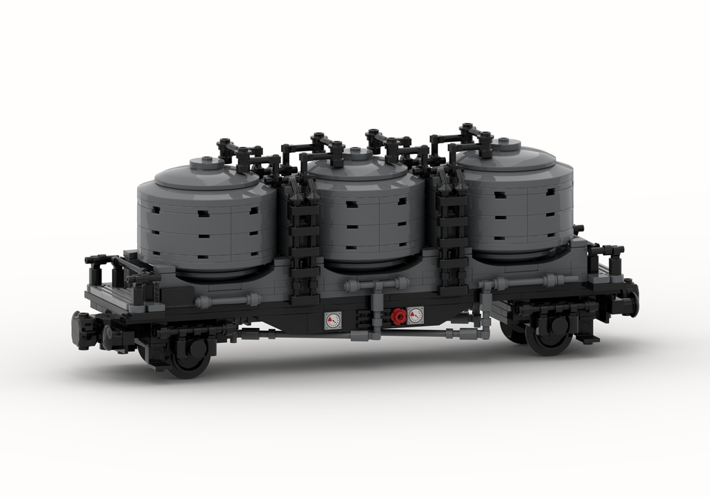 LEGO MOC Powder Silo Car Type "DB Kds 67" (8w) by copernicus508 ...