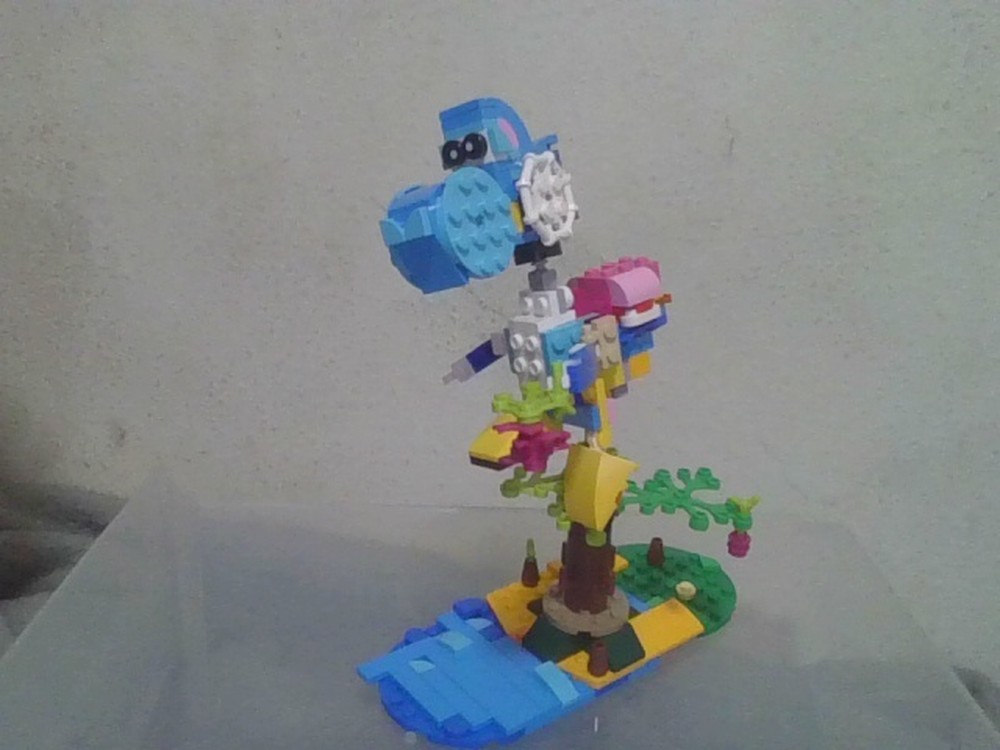 LEGO MOC-208286 Light Blue Yoshi by Willzerba2 | Rebrickable - Build ...