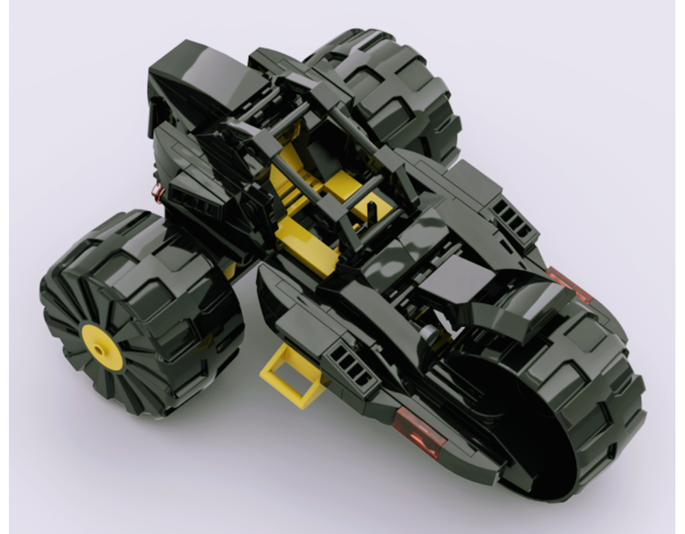 Lego Moc Blacktron Rover 3w By Anvil84 Rebrickable Build With Lego