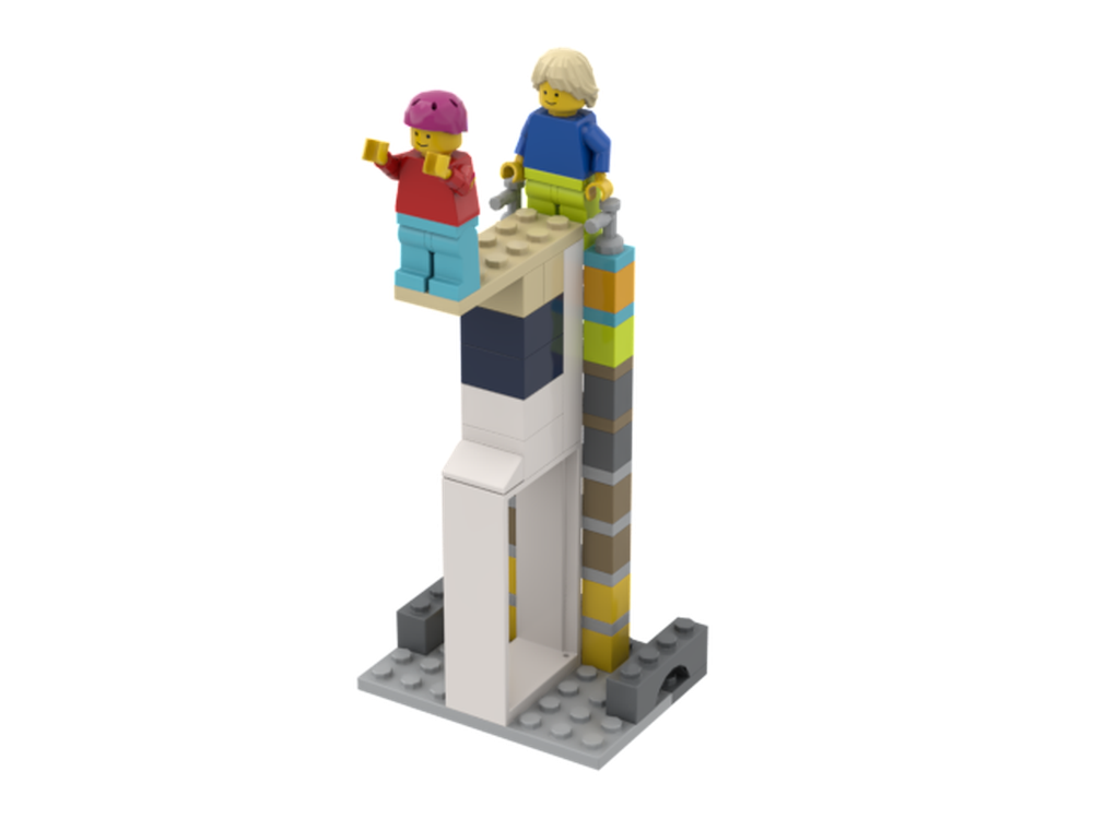 LEGO MOC BYGGLEK Diving board by WafityYT | Rebrickable - Build with LEGO