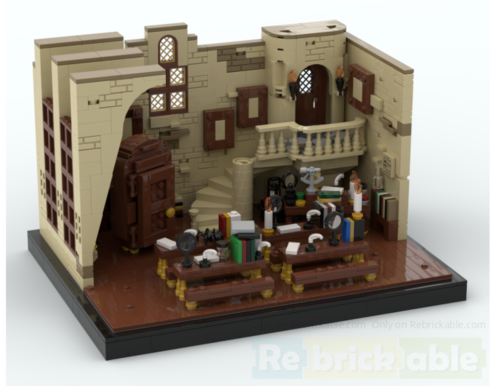 LEGO MOC The Defense Against the Dark Arts Classroom by LeonardWKenyon ...
