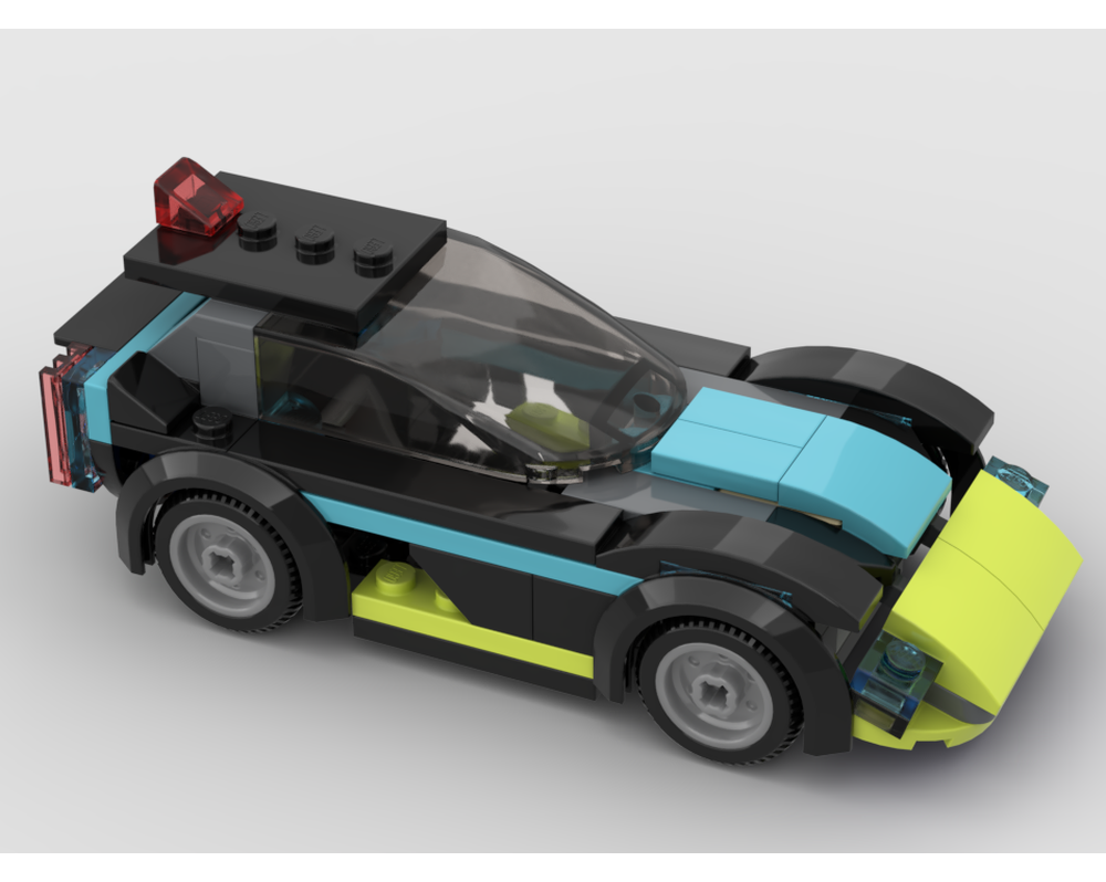 Lego Moc Electric Sportscar By Mdati Rebrickable Build With Lego