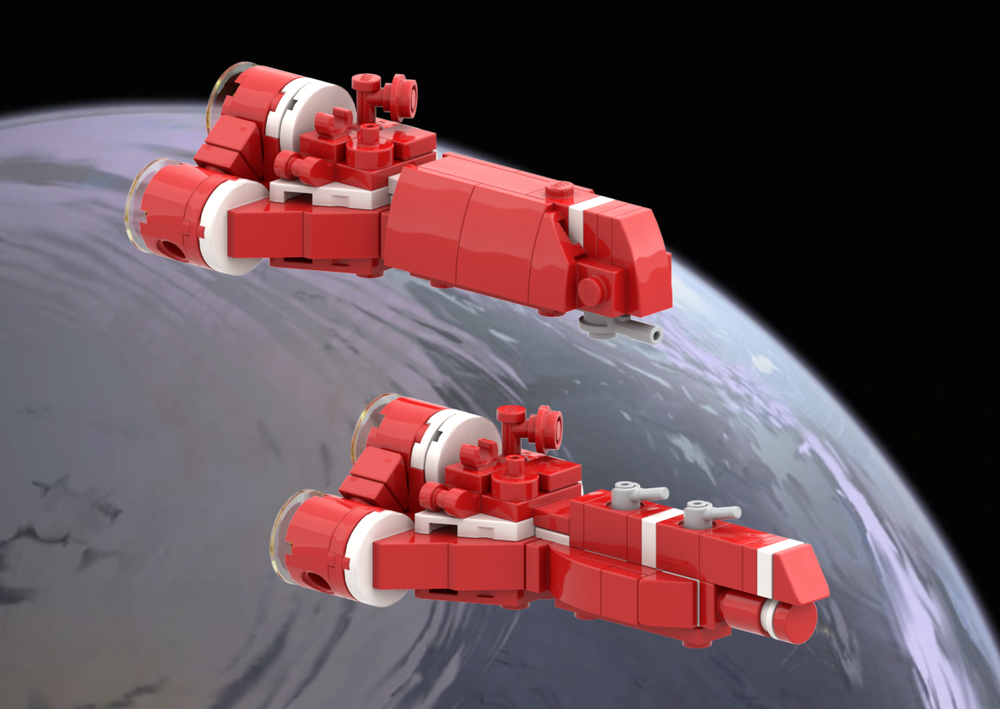 LEGO MOC 1:1455 Republic Light Assault Cruiser (mod of Kdapt-Preacher's ...