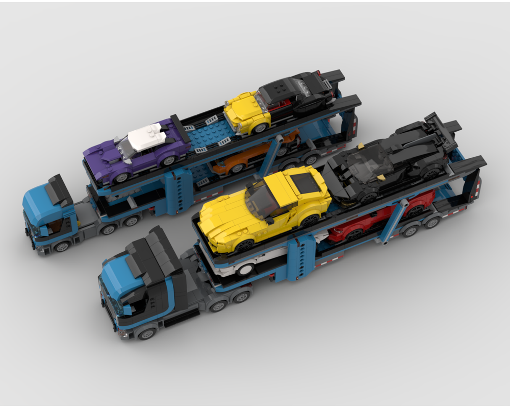 LEGO MOC MOD of 60408 Car Transporter for Speed Champions by hegi015 ...