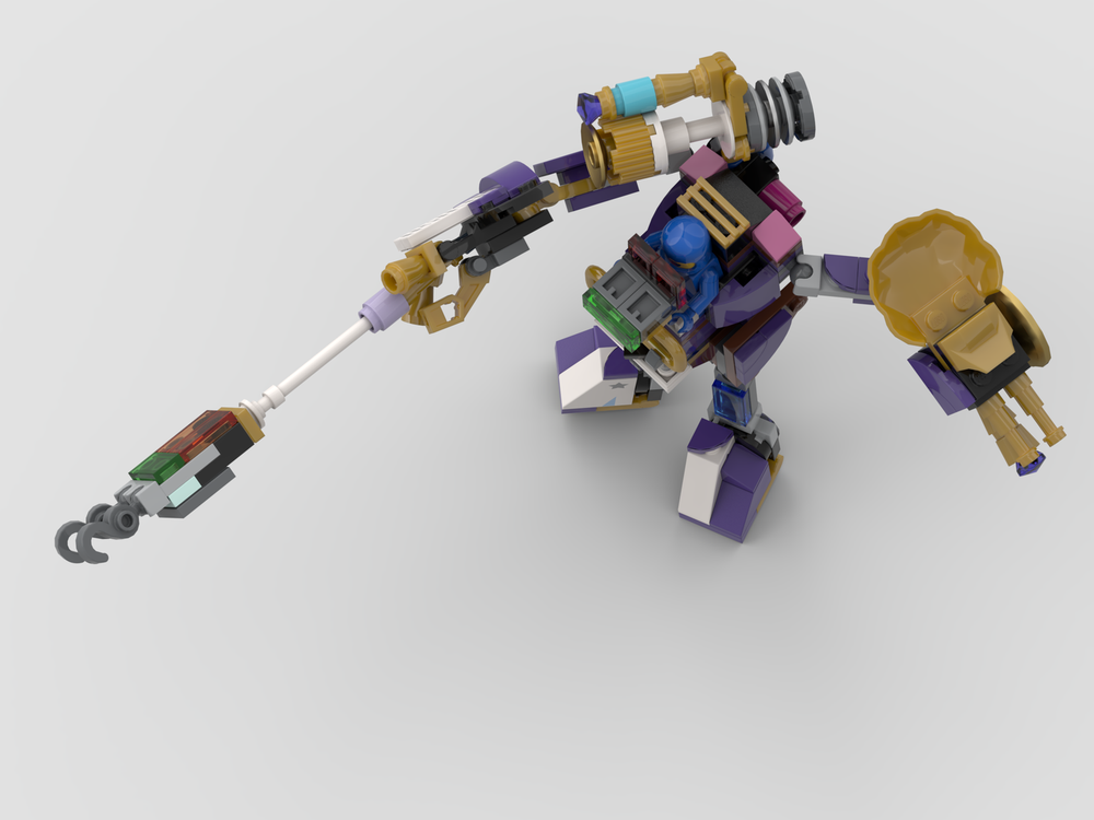 LEGO MOC Benny Mecha by Brelha | Rebrickable - Build with LEGO