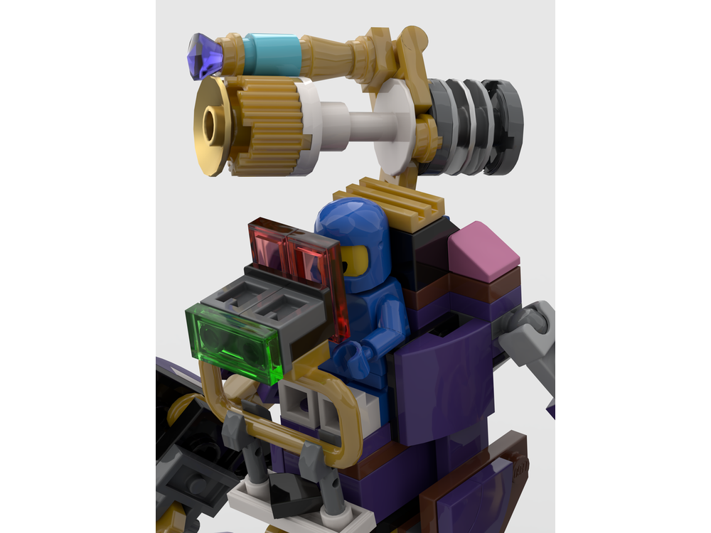 Lego Moc Benny Mecha By Brelha Rebrickable Build With Lego