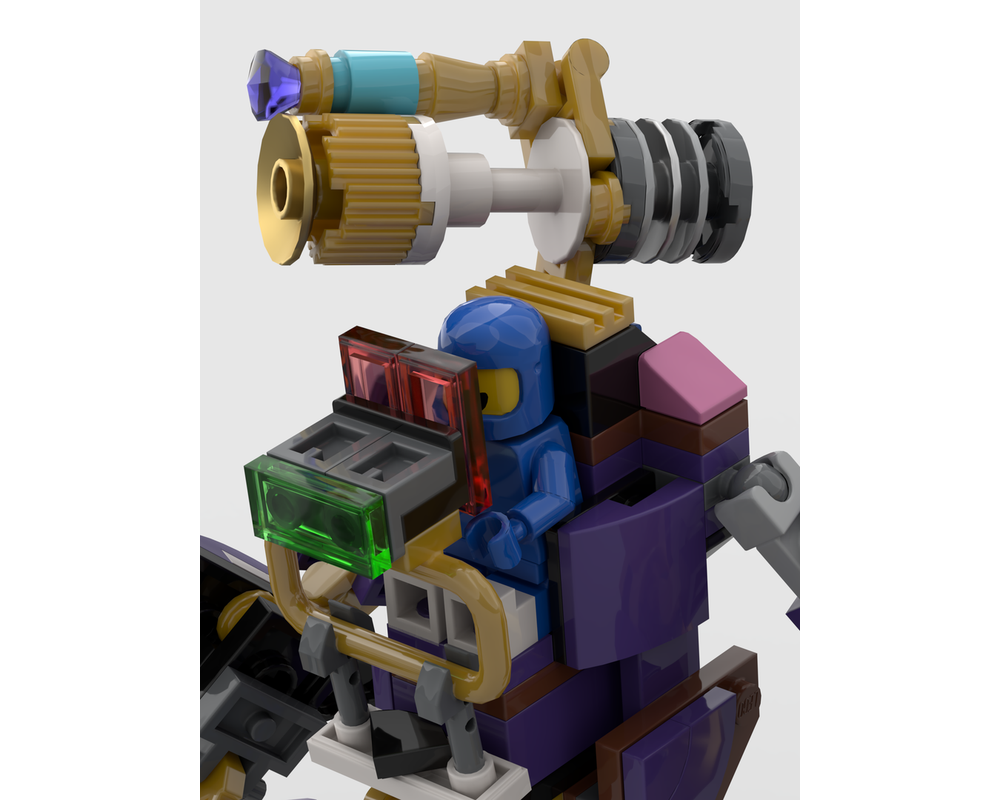 LEGO MOC Benny Mecha by Brelha | Rebrickable - Build with LEGO