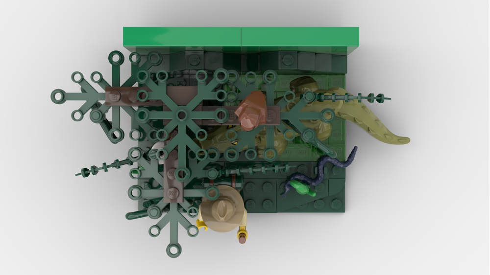 LEGO MOC Lost: A Swamp Diorama by jlherbst77 | Rebrickable - Build with ...