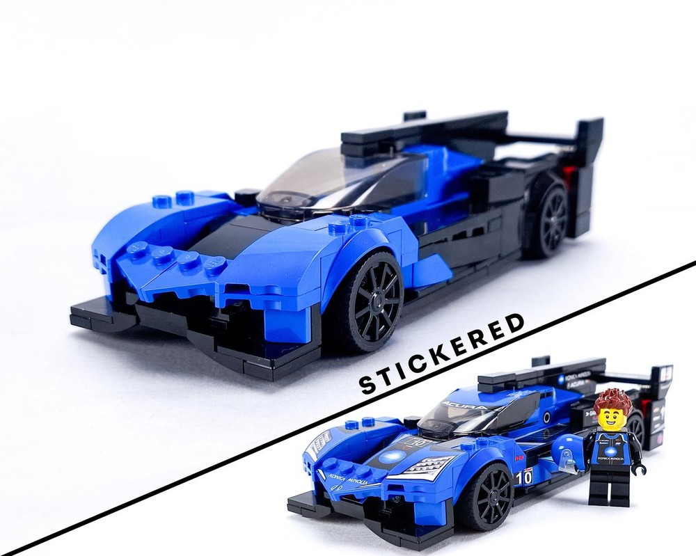 LEGO MOC 2024 Acura ARX-06 GTP #10 by SFH_Bricks | Rebrickable - Build ...