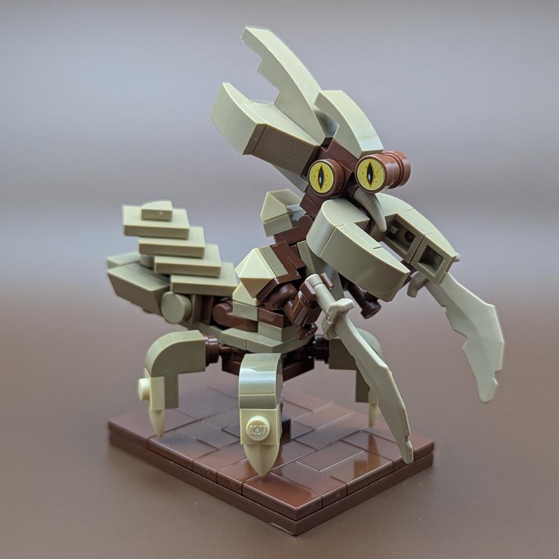 LEGO MOC D&D Ankheg by ASortaOkayBuilder | Rebrickable - Build with LEGO