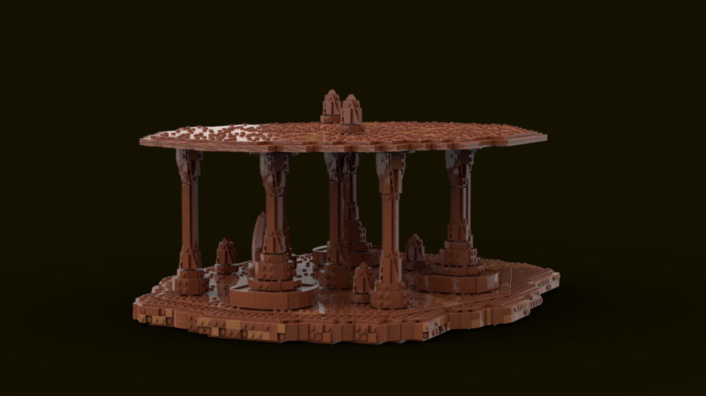 LEGO MOC geonosian cave by MrToasty909 | Rebrickable - Build with LEGO