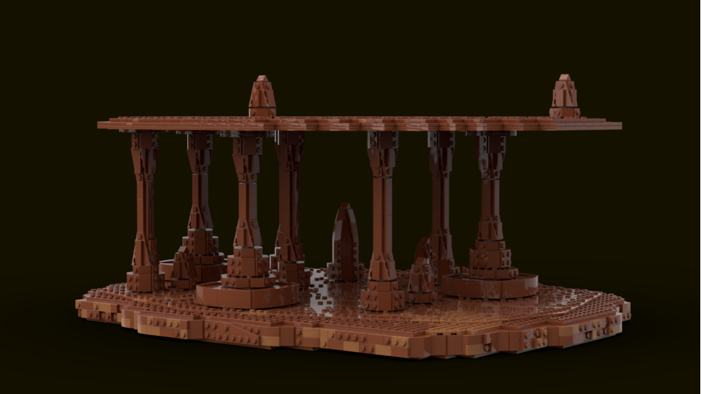 LEGO MOC geonosian cave by MrToasty909 | Rebrickable - Build with LEGO