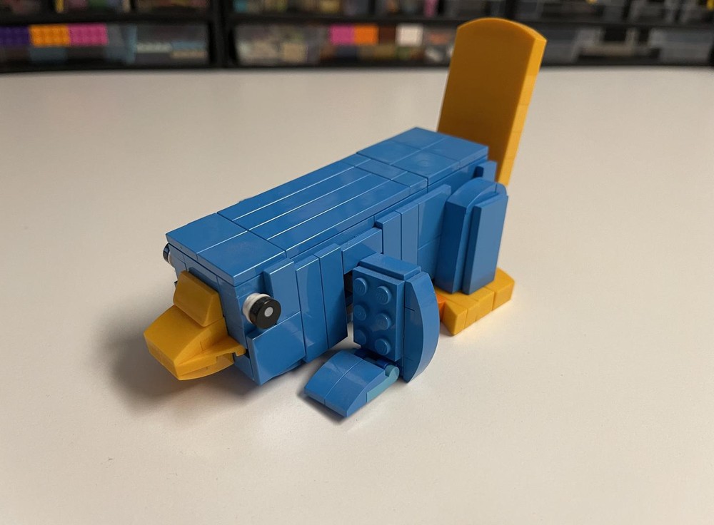 LEGO MOC-208394 Perry the Platypus by Meesterbram | Rebrickable - Build ...