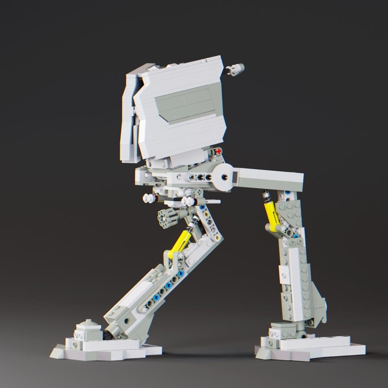 LEGO MOC Mech Walker by CubesCustoms | Rebrickable - Build with LEGO