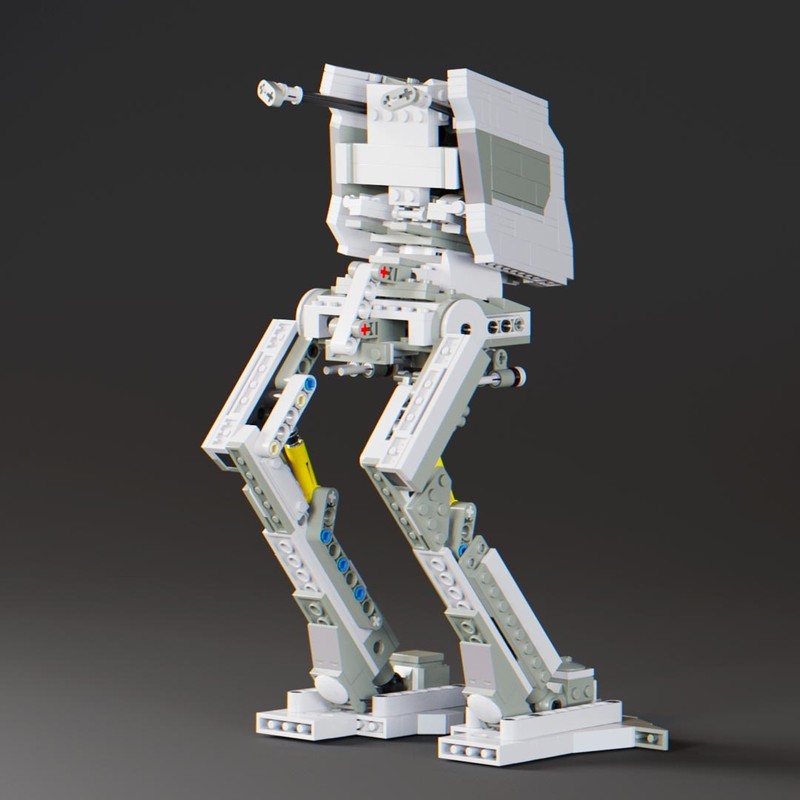 LEGO MOC Mech Walker by CubesCustoms | Rebrickable - Build with LEGO