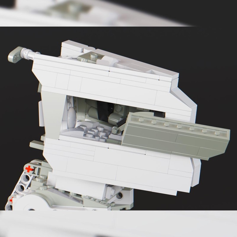 LEGO MOC Mech Walker by CubesCustoms | Rebrickable - Build with LEGO