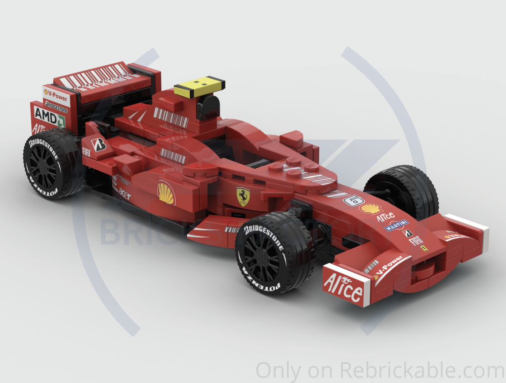 LEGO MOC F1 F2007 by Pit Lane Bricks Factory | Rebrickable - Build with ...