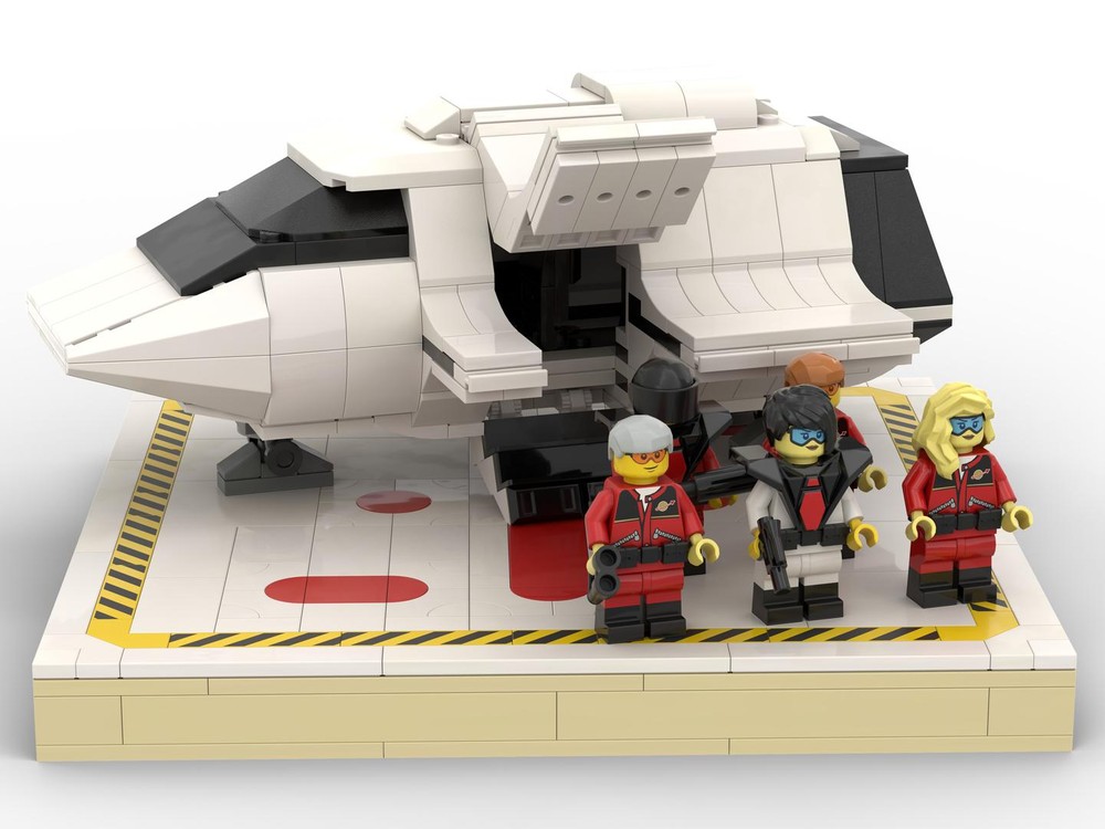 LEGO MOC V, Visitors (1983) - Skyfighter by Horlack | Rebrickable ...