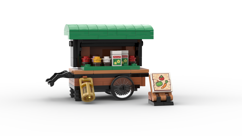 LEGO MOC Leif's Cart by BrickiesEJRYAN | Rebrickable - Build with LEGO