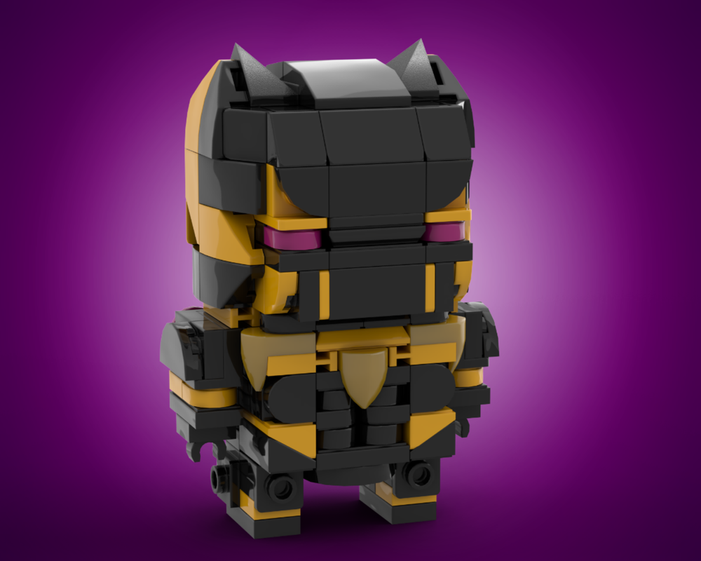 LEGO MOC Marvel Rivals - Black Panther Brickheadz by Ant0noo ...