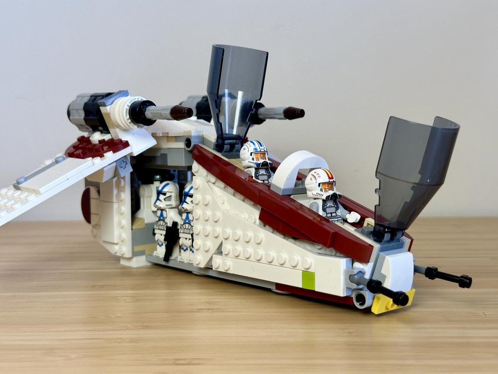 LEGO MOC Republic Gunship LAAT/i - Alternate Build of 75402 ARC-170 ...