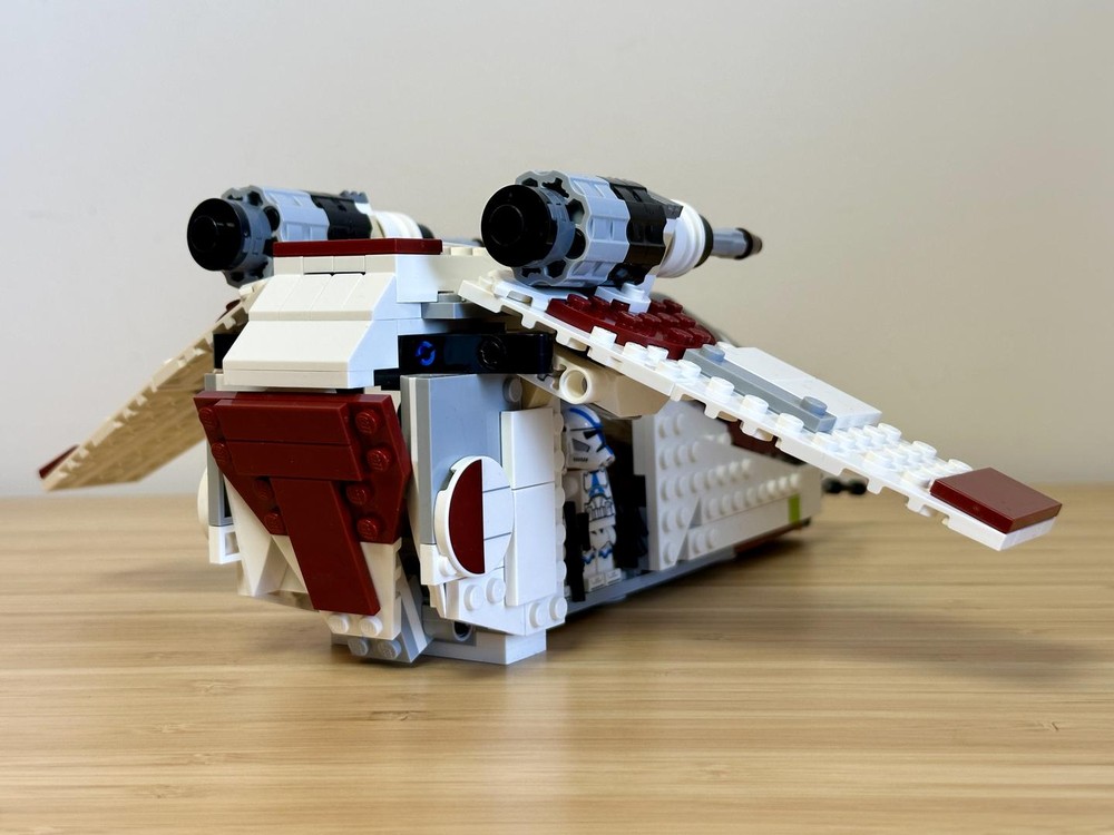 LEGO MOC Republic Gunship LAAT/i - Alternate Build of 75402 ARC-170 ...