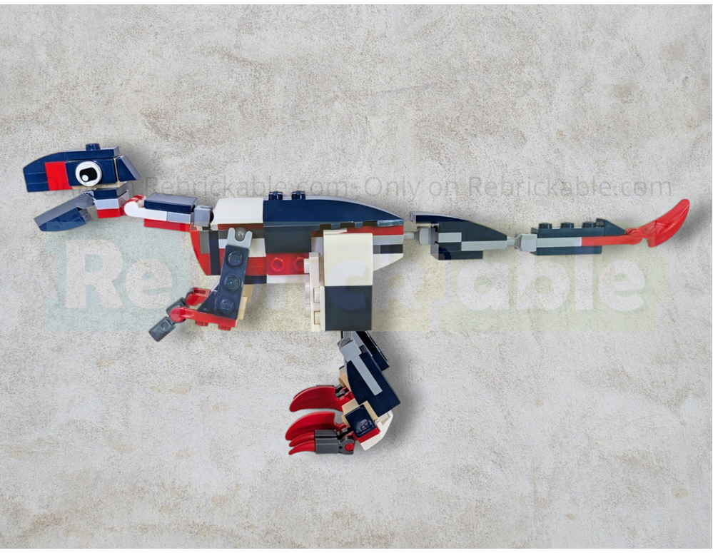 LEGO MOC 31088 Alternate Build Velociraptor by LegoBuildo | Rebrickable ...