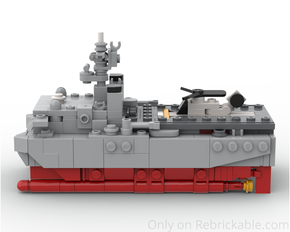 LEGO MOC Hibiki class ocean surveillance ship by Brick.Naval ...