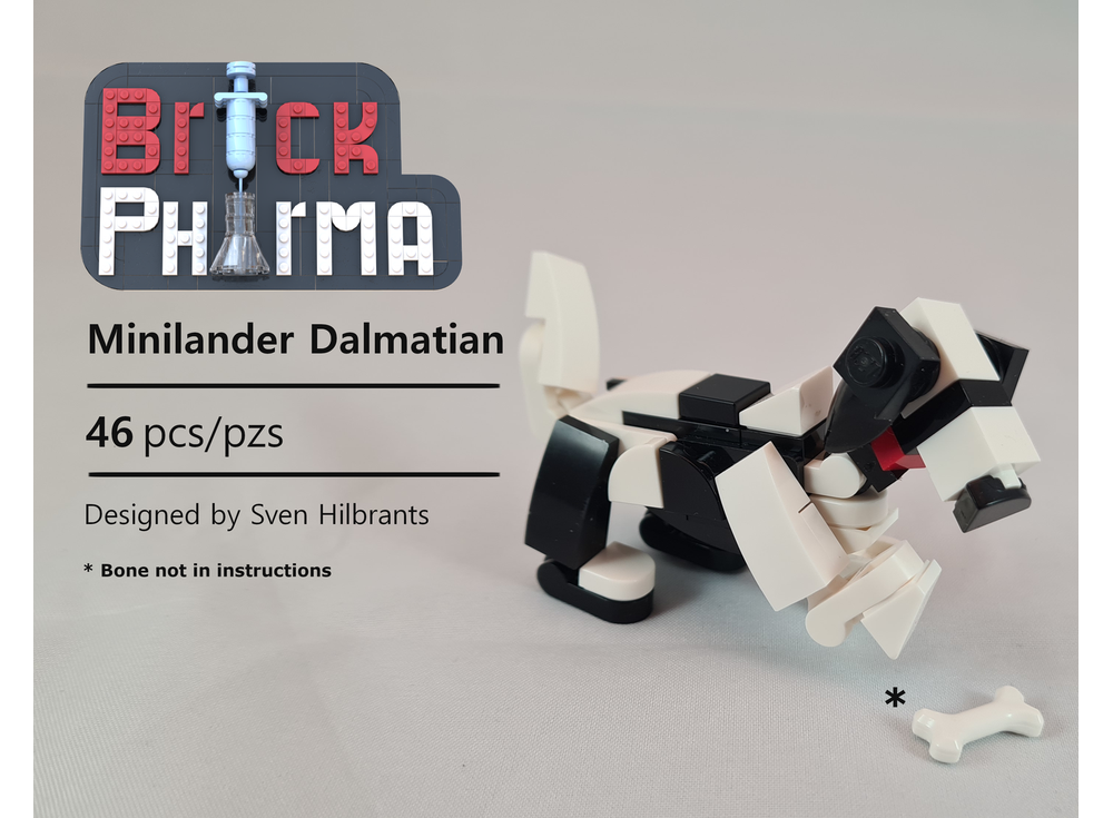 LEGO MOC Minilander Dalmatian by BrickPharma | Rebrickable - Build with ...