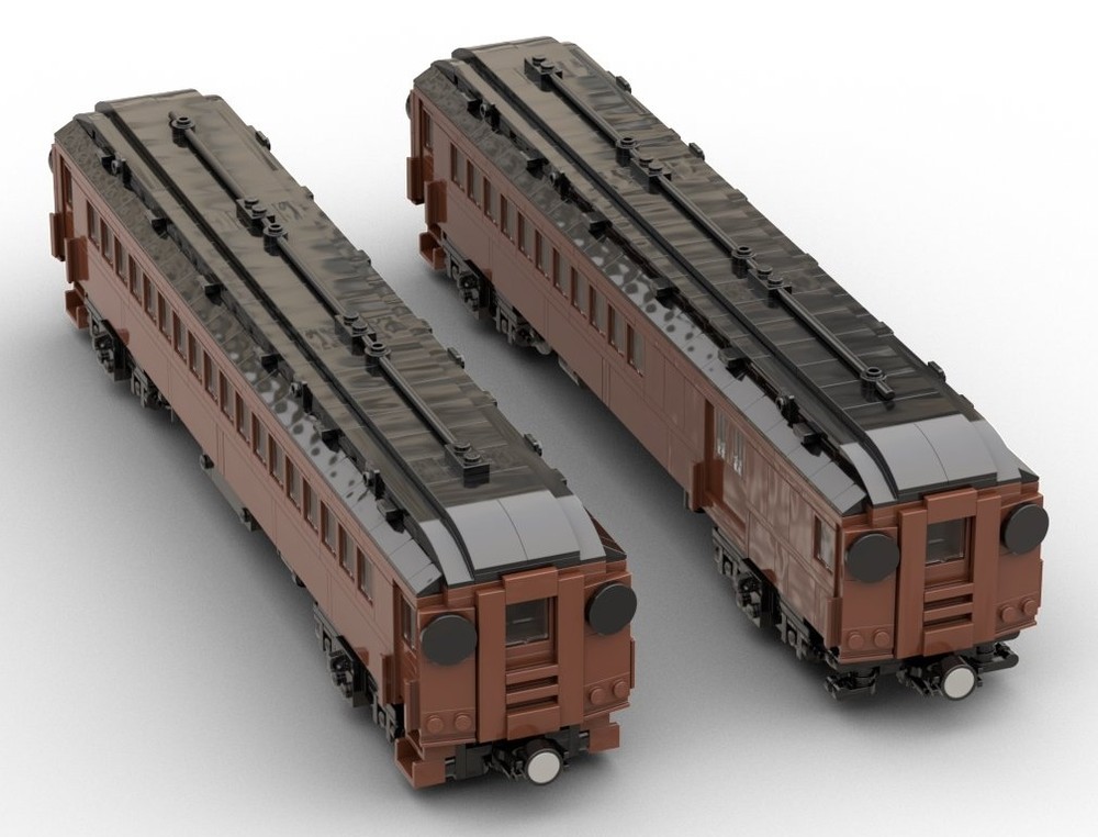 LEGO MOC 1:48 Pennsylvania Railroad M/P54 Coach/Combine v4 by ...