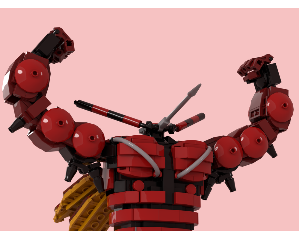 LEGO MOC Buzzwole (Pokemon) by Green73 | Rebrickable - Build with LEGO