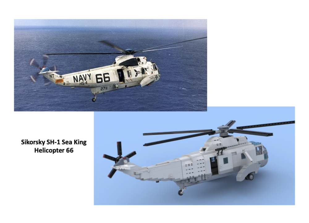 LEGO MOC Sikorsky/Westland Sea King Helicopters by iscatrebor ...