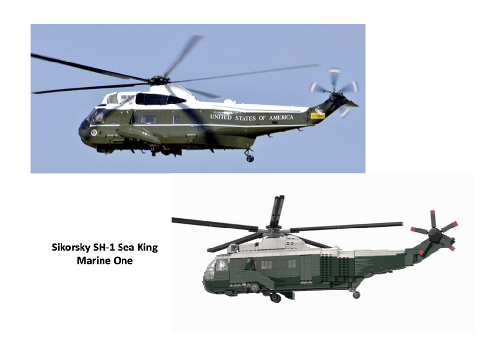 LEGO MOC Sikorsky/Westland Sea King Helicopters by iscatrebor ...