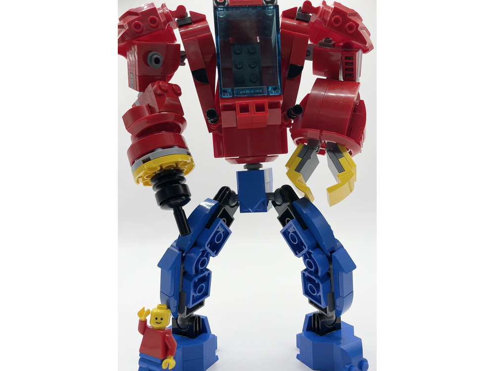 LEGO MOC Classic Minifigure Battle Mech by Risbee_Bricks | Rebrickable ...