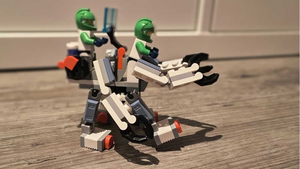 LEGO MOC Space Mini Walker by Simonsen | Rebrickable - Build with LEGO