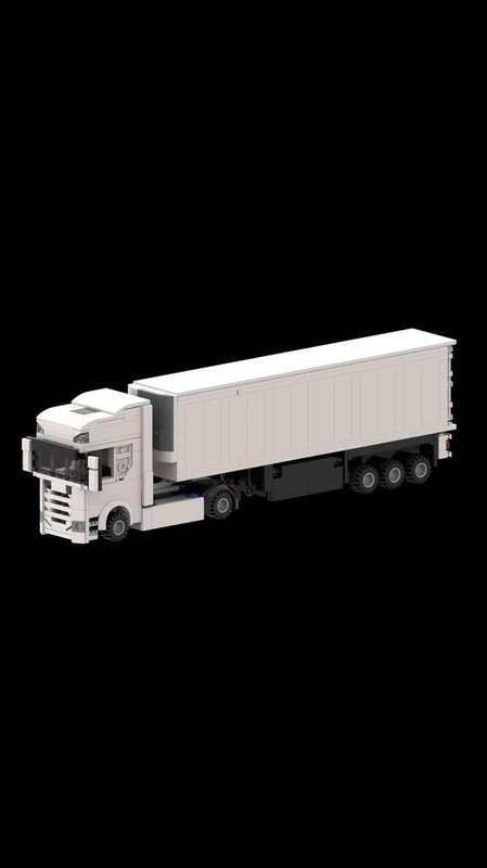 LEGO MOC-208477 Scania S460 and Schmitz refrigerated trailer by robbyvc ...