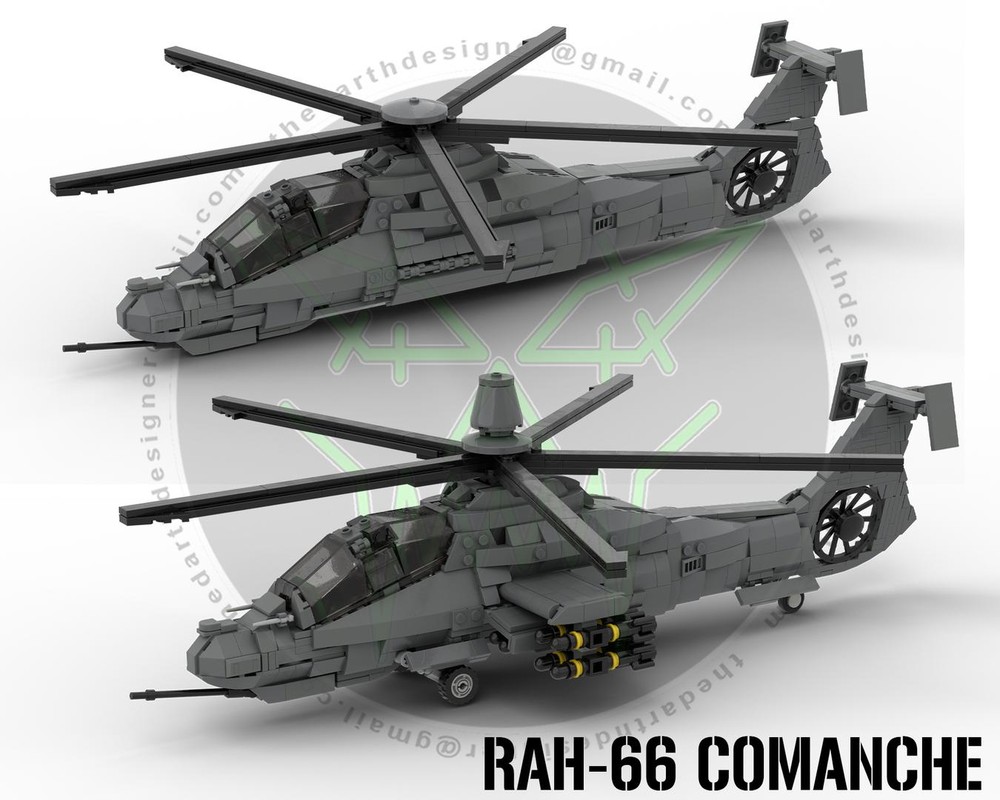 LEGO MOC RAH-66 COMANCHE | 1:35 Scale by DarthDesigner | Rebrickable ...