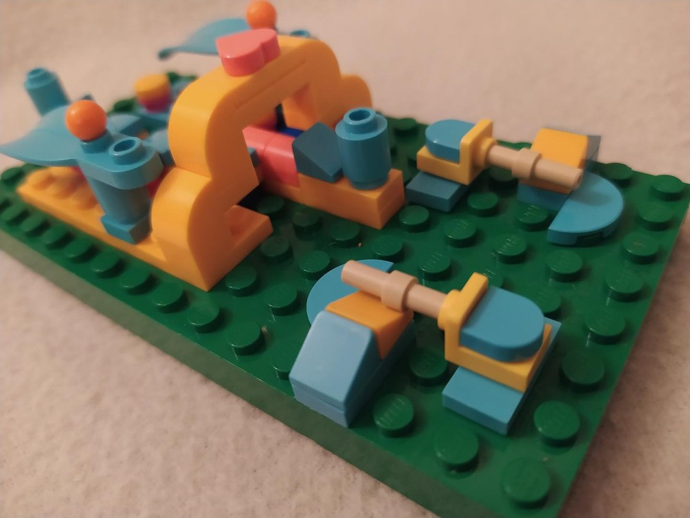 LEGO MOC 71488 Nano Train Station by thekitchenscientist | Rebrickable ...