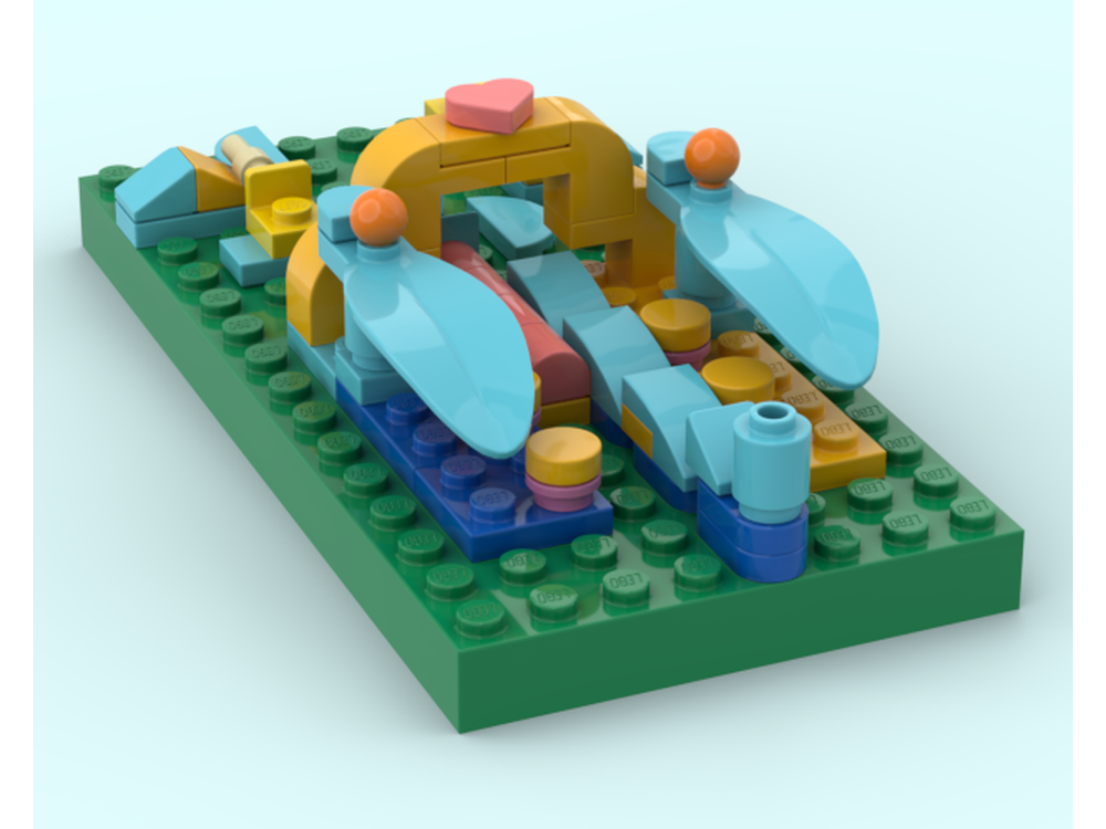 LEGO MOC 71488 Nano Train Station by thekitchenscientist | Rebrickable ...