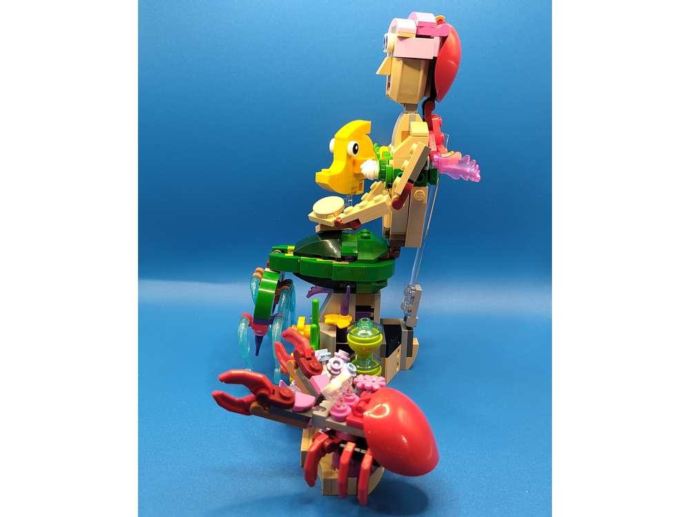 LEGO MOC 31158 Mermaid by Dafeld | Rebrickable - Build with LEGO
