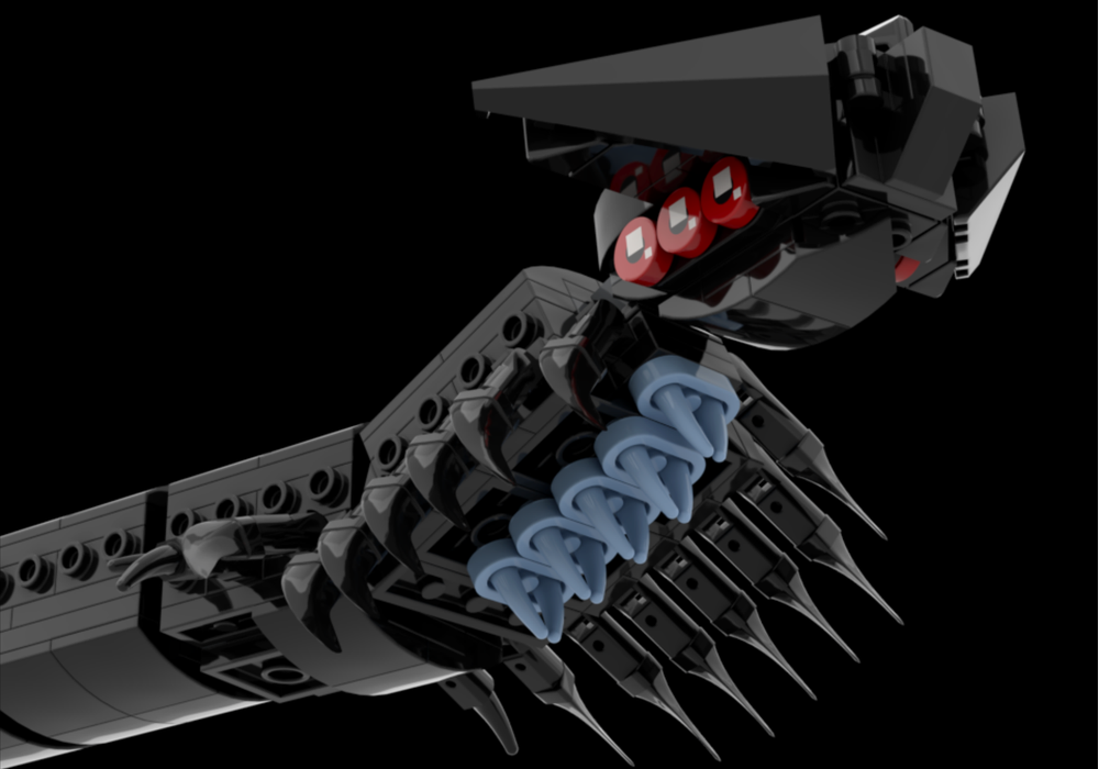 Lego Moc Shadow Leviathan Subnautica Below Zero By Orchardbuilds