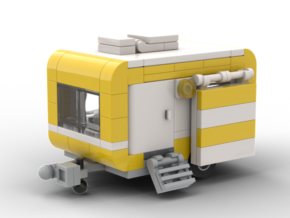 LEGO MOC-208523 Retro Caravan by AntOrman | Rebrickable - Build with LEGO
