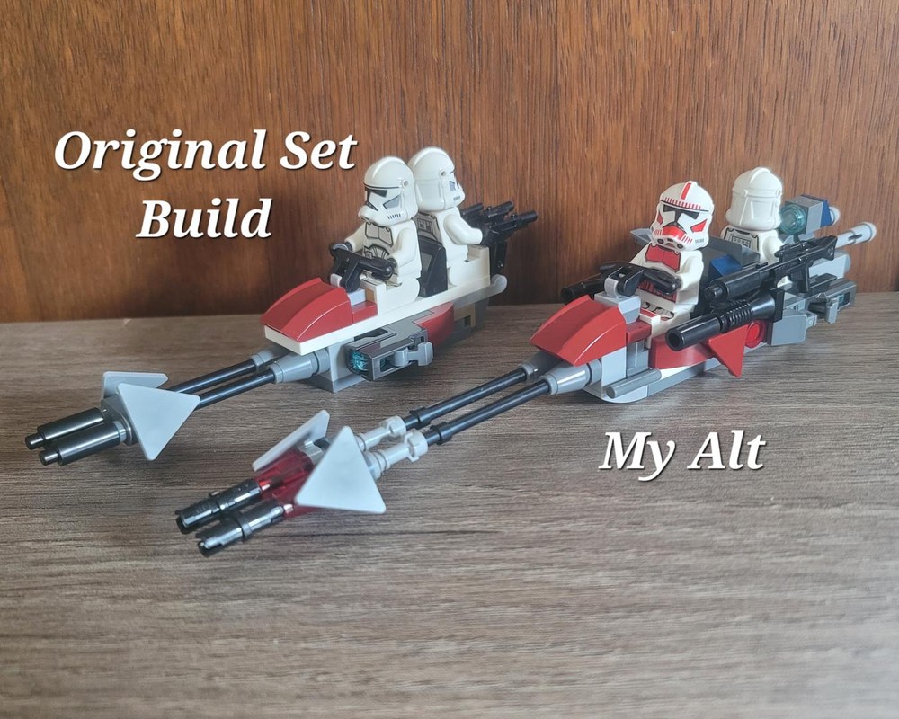 LEGO MOC-208528 75372 Two-Seat Combat Speeder Alt by Diamondguy7567 ...