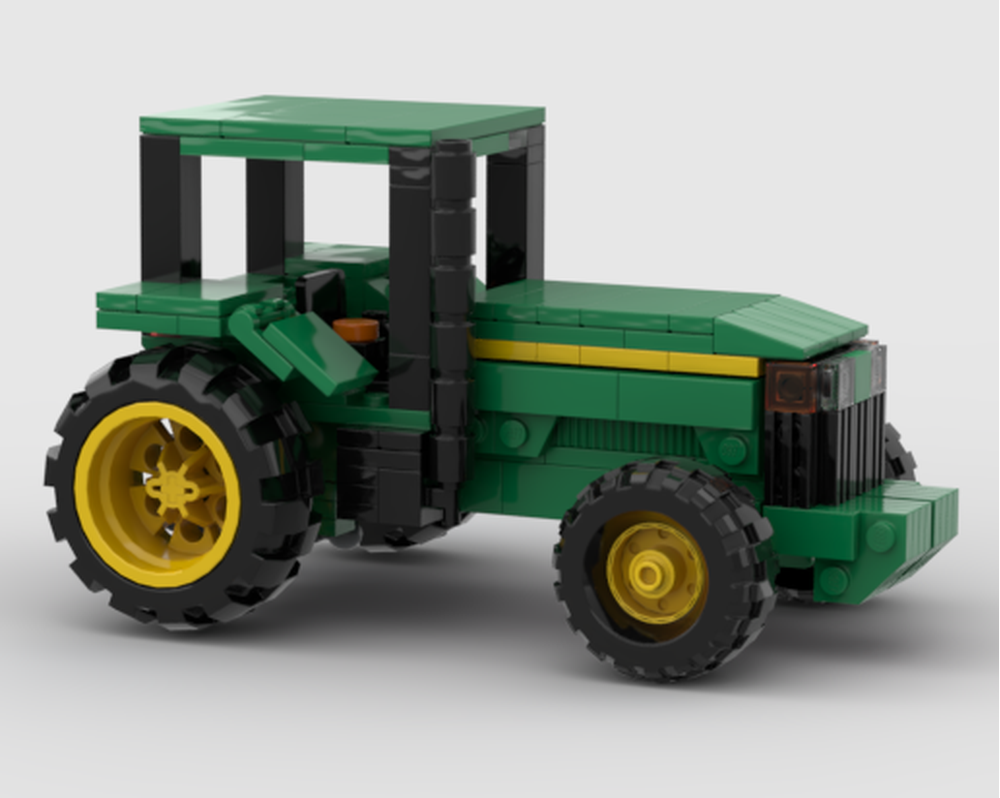 LEGO MOC John Deere Tractor by Northwoods | Rebrickable - Build with LEGO