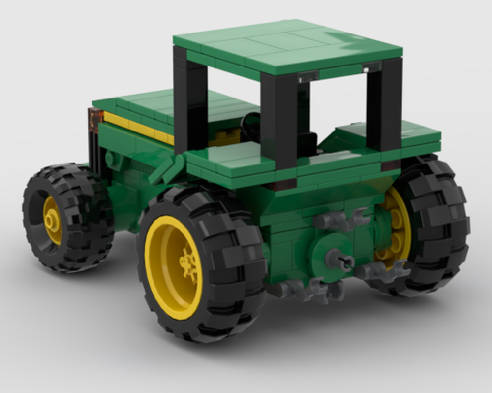 LEGO MOC John Deere Tractor by Northwoods | Rebrickable - Build with LEGO