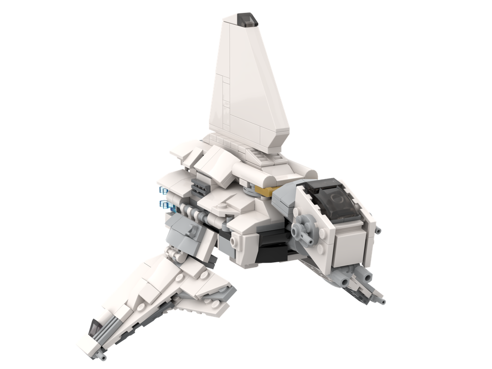 LEGO MOC Rho-class Shuttle by AtlasNoctis | Rebrickable - Build with LEGO