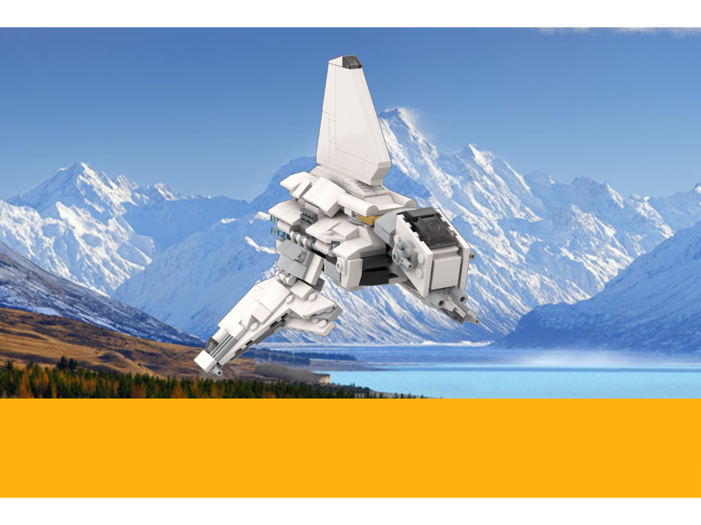 LEGO MOC-208530 Rho-class Shuttle by AtlasNoctis | Rebrickable - Build ...